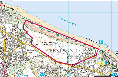 Cromer Lighthouse Norfolk Circular Walk